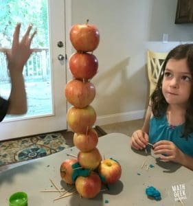 Fun with Food STEM Challenges - Stress Free Math for Kids