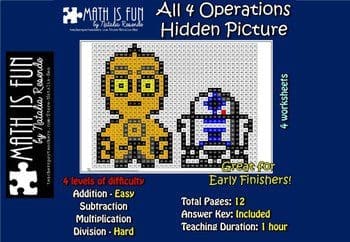 Star Wars Math: May the 4th Be With You - Stress Free Math for Kids