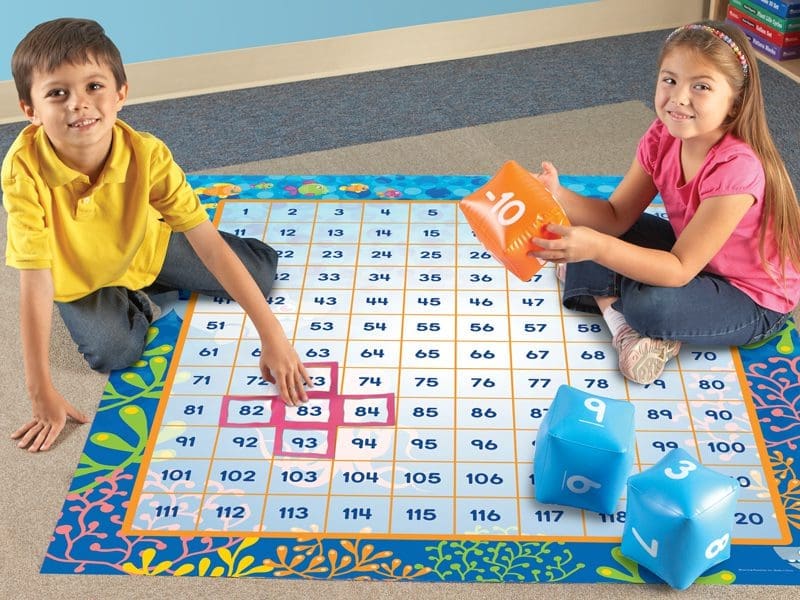 Make a Splash 120 Chart Game - Stress Free Math for Kids