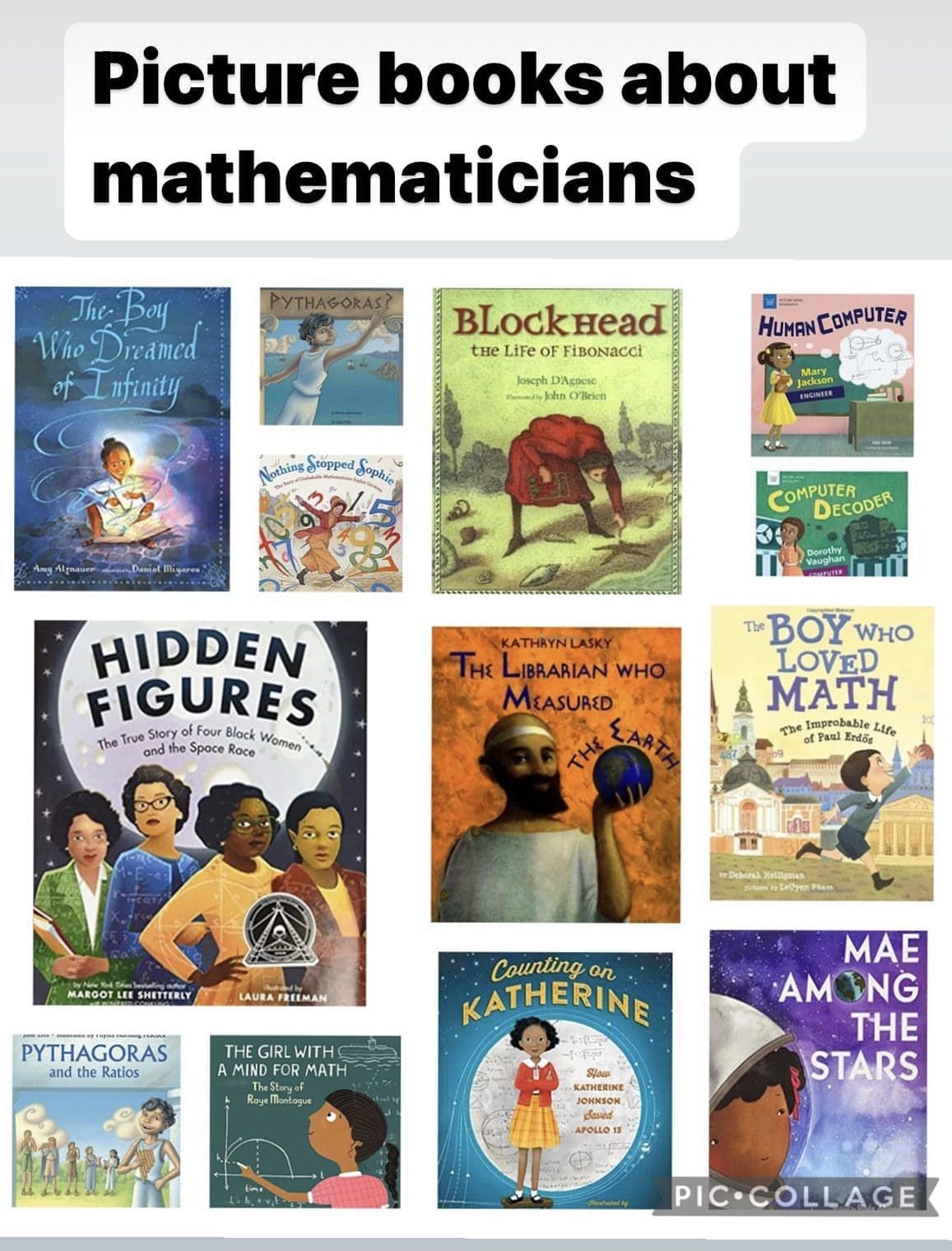 Picture Books About Mathematicians - Stress Free Math for Kids
